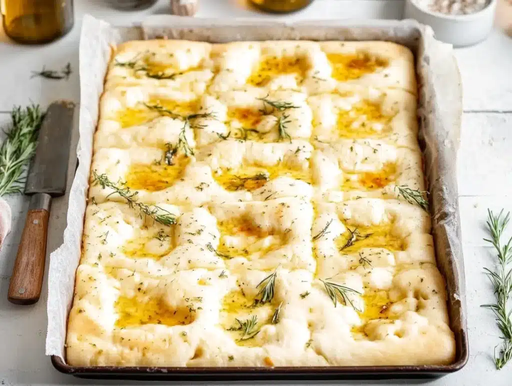 Easy Focaccia Bread : A Small-Batch Recipe - Lyndy's Kitchen