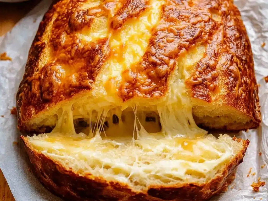 Cheese Bread : Gooey, and Incredibly Easy to Make